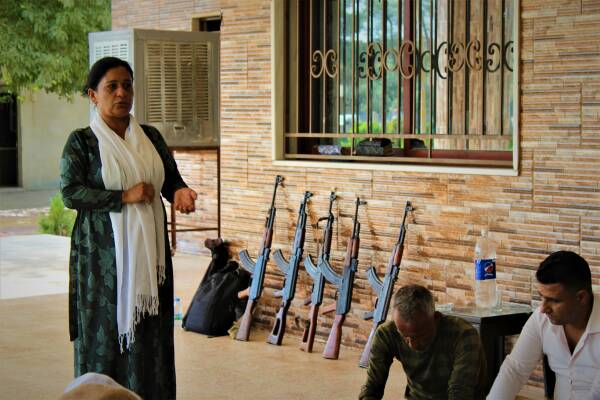 JINHAGENCY | Women of Tell Tamer learn self-defense