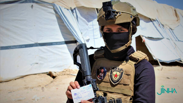 JINHAGENCY | Arîn Mîrkan: We will not allow ISIS to reorganize