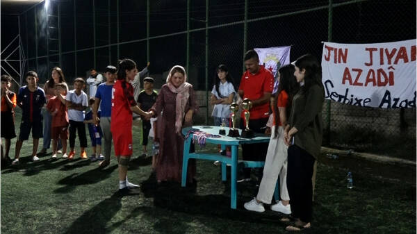 JINHAGENCY | ‘Aktîvîteyên sporê ne tenê ji bo xortan ji bo jinan jî qadeke mereqê ye’