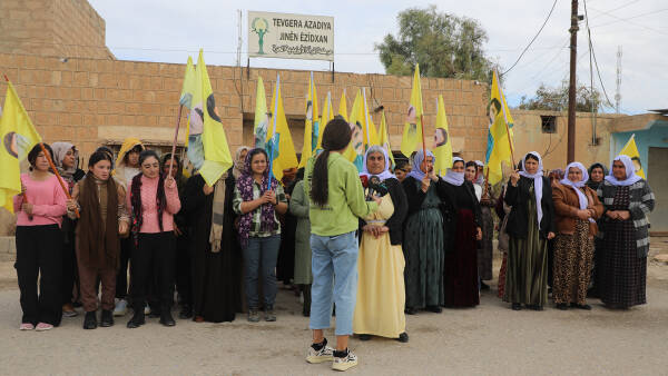 JINHAGENCY | Jinên Şengalê: Em dixwazin rewşa Rêber Apo bizanibin