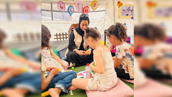 JINHAGENCY | Al-Wafaa village: A small island for orphaned children in Gaza